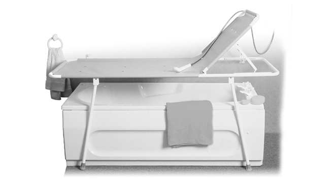 Chiltern Invadex Shower Trolley - Premiere Healthcare