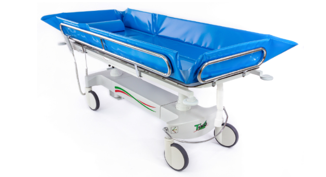 Timo Electric High-low Shower Trolley - Premiere Healthcare